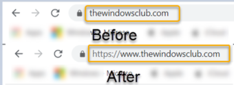 How to make Chrome always show full URL in the Address Bar