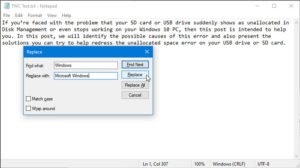How to Find and Replace Text in Notepad on Windows 11