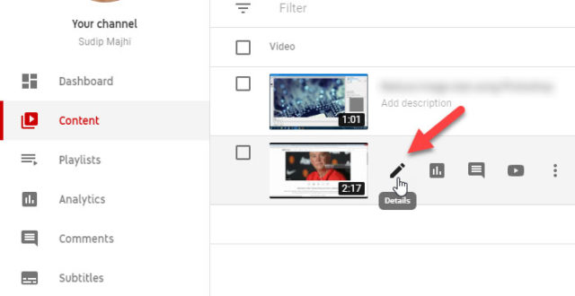How to use YouTube Video Editor to to open and edit videos