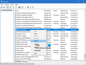 This is taking to long to load - Windows Search