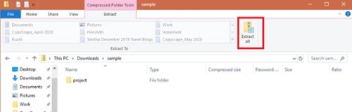 Unzip, open or extract TGZ, GZ, TAR.GZ Files in Windows 11/10