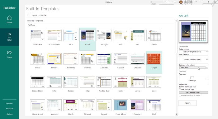 How To Create A Monthly Calendar In Publisher How To Create A Monthly Calendar In Publisher