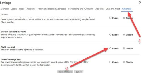 How to remove Google Meet from Gmail sidebar