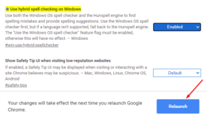 How to enable Spell Checker in Google Chrome