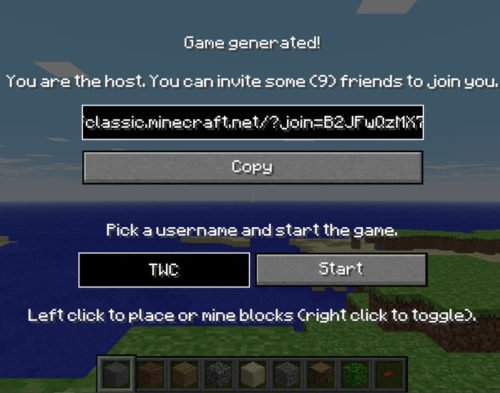How to play Minecraft Classic in your web browser