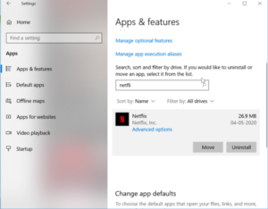 How to change Download Location in Netflix on Windows PC