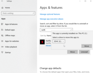 How to change Download Location in Netflix on Windows PC