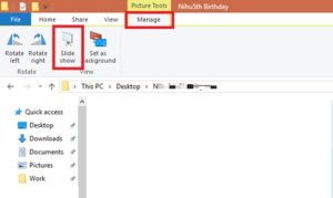 How to view Photos as a Slideshow on Windows 11/10