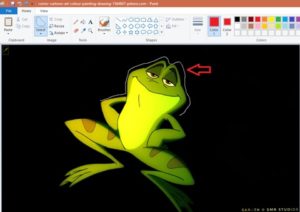How to make Background Transparent in Paint