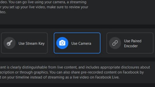 How to stream Yourself and Mobile Video Games on Facebook Live