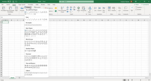 How to create a Floor Plan using Excel