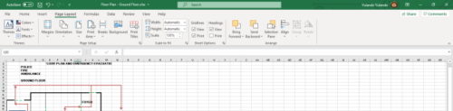 How to create a Floor Plan using Excel