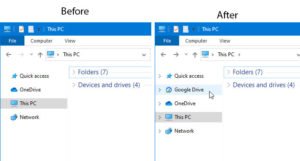 How to add Google Drive to File Explorer in Windows 11/10