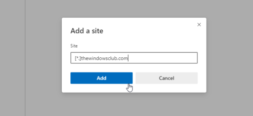 How to add a site to Tracking Prevention Exceptions list in Edge ...