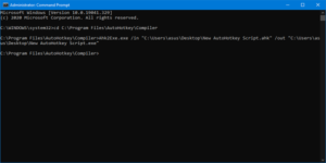 How to convert an .AHK file into an .EXE file in Windows 11/10
