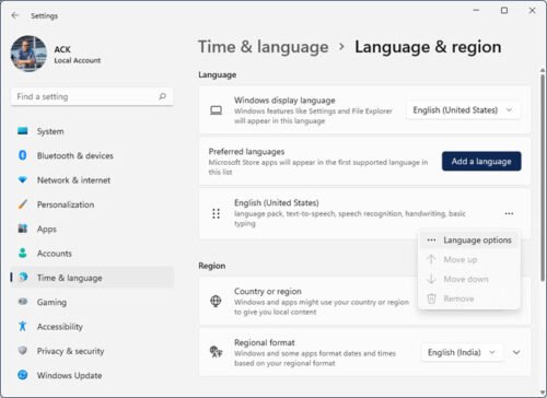 Install Multilingual User Interface (MUI) in Windows 11/10
