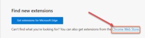 How to install Chrome extensions on Microsoft Edge browser