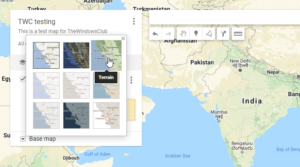 Create Custom Map in Google Maps with landmarks and routes