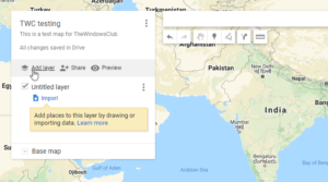 Create Custom Map in Google Maps with landmarks and routes