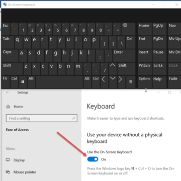 Ease of Access Keyboard Settings on Windows 11/10