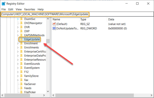Block Microsoft Edge Chromium from installing on Windows 10