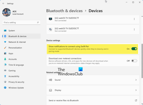Fix Unknown Bluetooth device error in Windows 11/10