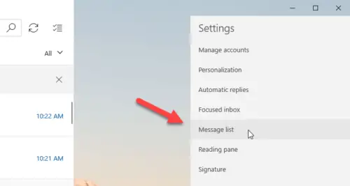 Enable, disable, manage, use Swipe actions in Mail app of Windows 10 Enable, disable, manage, use Swipe actions in Mail app of Windows 10