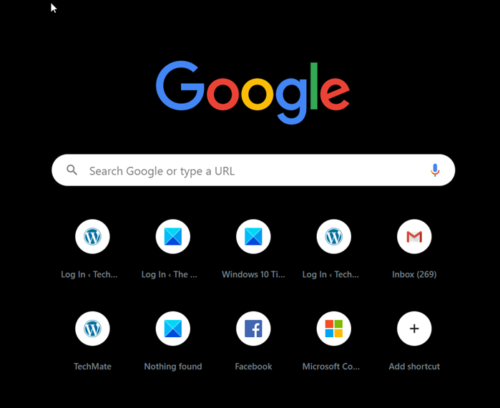 How to change Google background image in Chrome browser