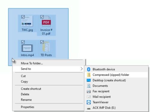How to Decompress all files on Windows 11
