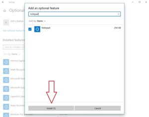 How to Reinstall Notepad in Windows 11/10