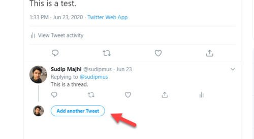 How to make a thread on Twitter to tweet more than 280 characters