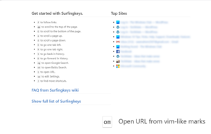 Add Keyboard Shortcuts to Chrome, Edge Firefox with Surfingkeys