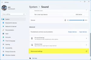 Enable all Recording Devices and show disabled devices in Windows 11