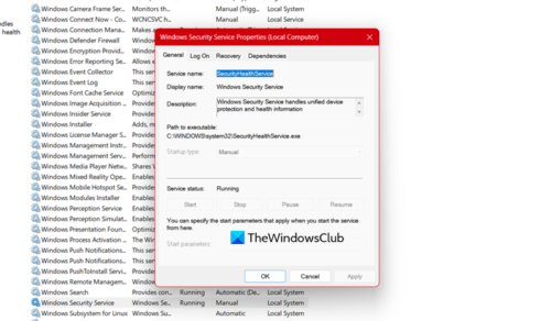 Windows Security says No Security Providers in Windows 11/10