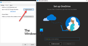 How to add multiple OneDrive Accounts on Windows PC