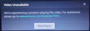 Fix Amazon Prime Music Errors Code 180, 119, 181, or 200