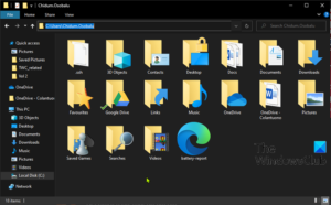 How to change or restore Default Icon for a Folder in Windows 11