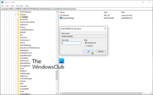 How to enable or disable the Task Manager in Windows 11/10
