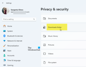 How to Deny or Allow access to Downloads folder on this device