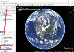How to view Live Weather Forecast on Google Earth