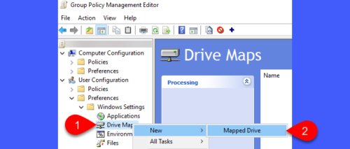 How to Map a Network Drive using Group Policy on Windows 11/10