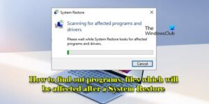 Delete a System Image Restore Point from System Restore in Windows