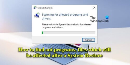 System Restore failed to replace the file, Error Code 0x80070780