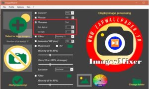 ImagesMixer Bulk Image Processing Tool for Windows PC