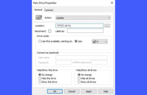 How to Map a Network Drive using Group Policy on Windows 11/10
