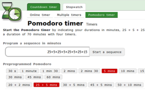 Best online Pomodoro timers for PC users