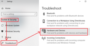 Windows Troubleshooters for Parity Storage Spaces issue