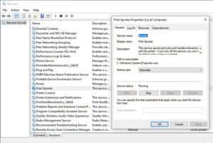 Epson Printer Error, Non-printing features are available