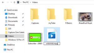 How to convert MOD video file to MPG format on PC