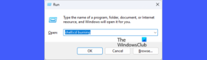 You have files waiting to be burned to disc message in Windows 11